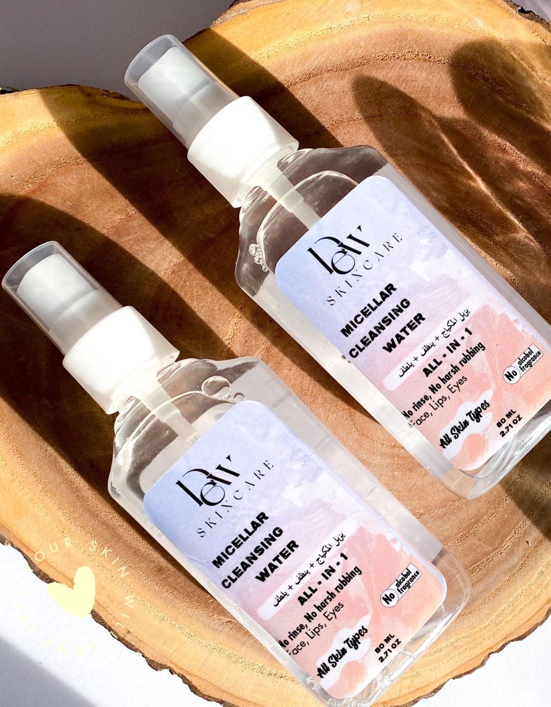 Micellar Cleansing Water (Makeup remover) – Dew SkinCare